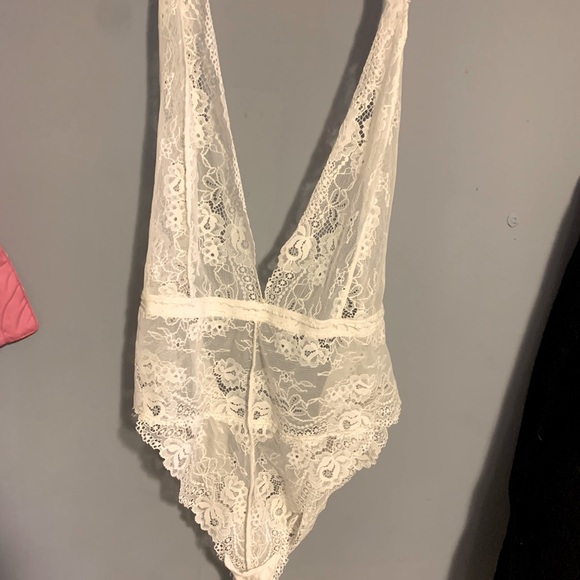 body rage | Intimates & Sleepwear | White Lingerie Teddy Style | Poshmark